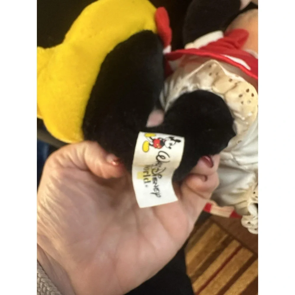 Disney | Toys | Disney Minnie Mouse In Red Polka Dot Dress Stuffed ...